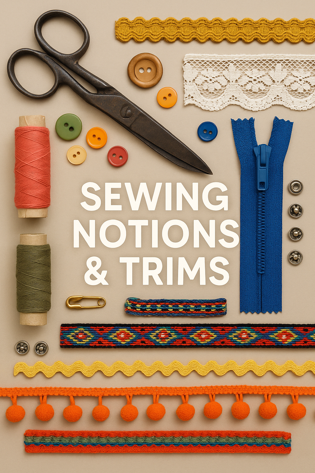 Sewing Notions and Trims – Makeropolis