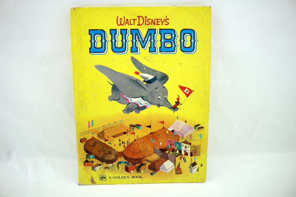 Vintage 1972 Walt Disney’s Dumbo Book - A Classic Tale with Retro Char ...