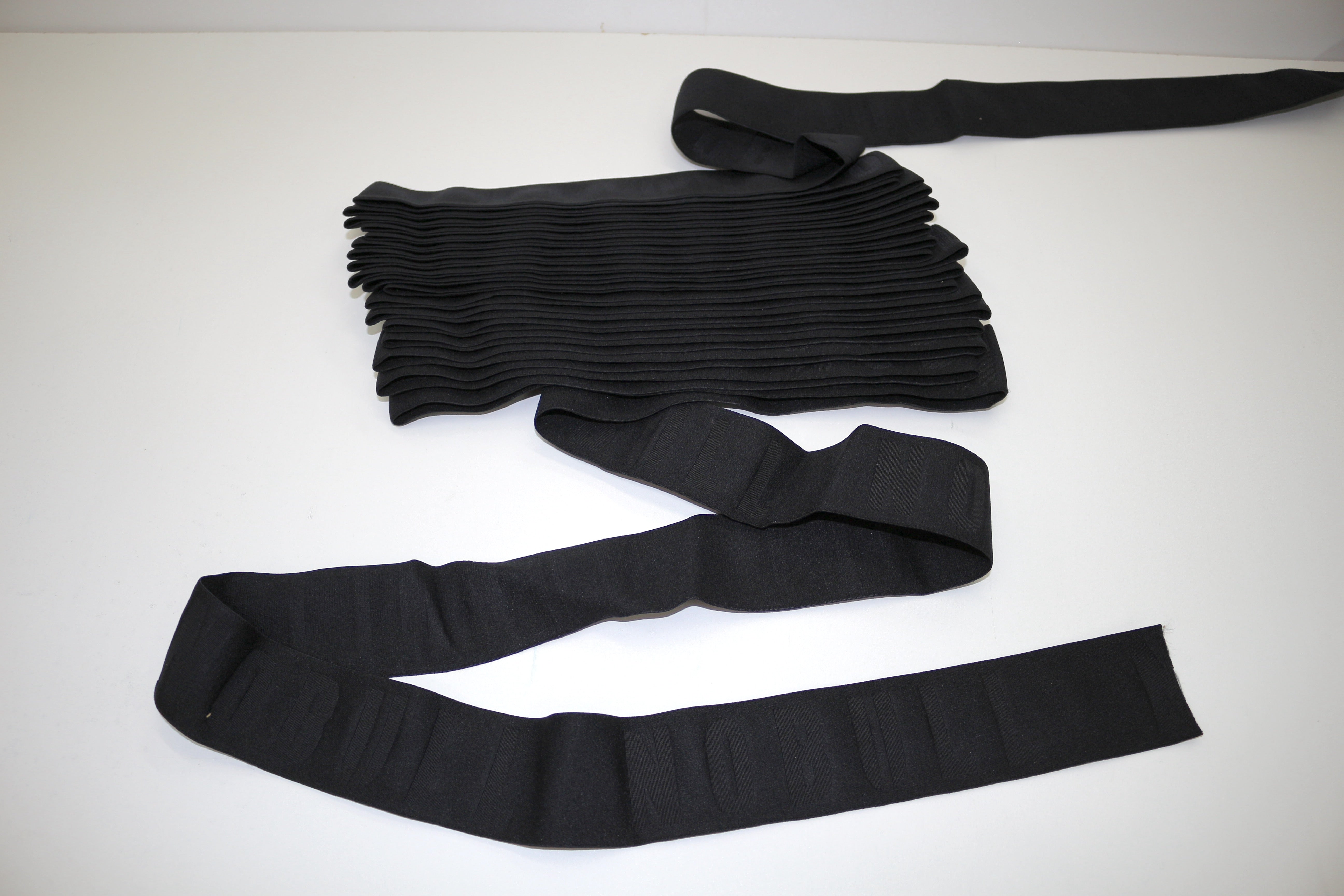 2" Black Soft Elastic – “No Bull” Brand – Sold by the Yard – Makeropolis
