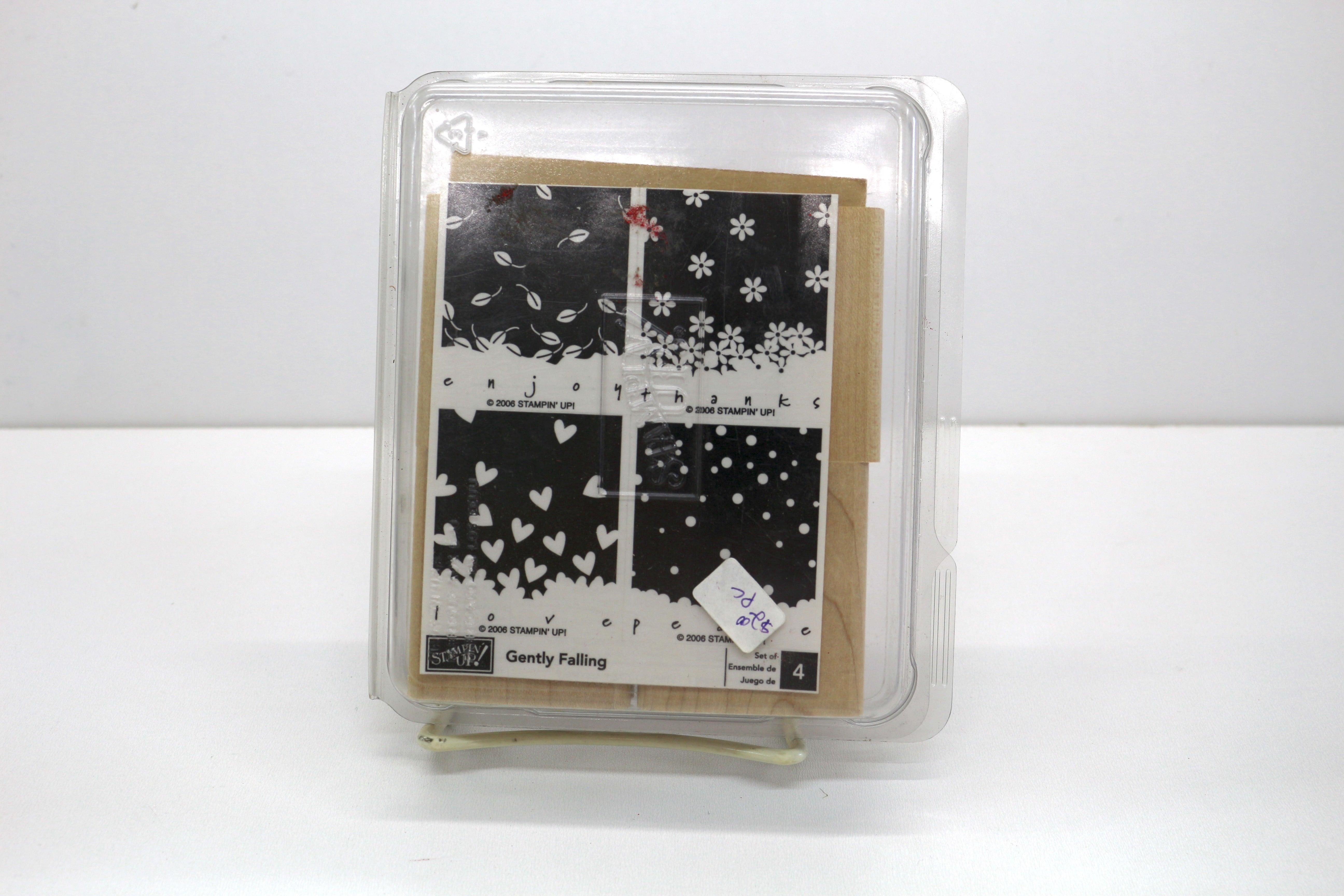 Stampin’ Up! “Gently Falling” Stamp Set – 4pc Background Builders ...