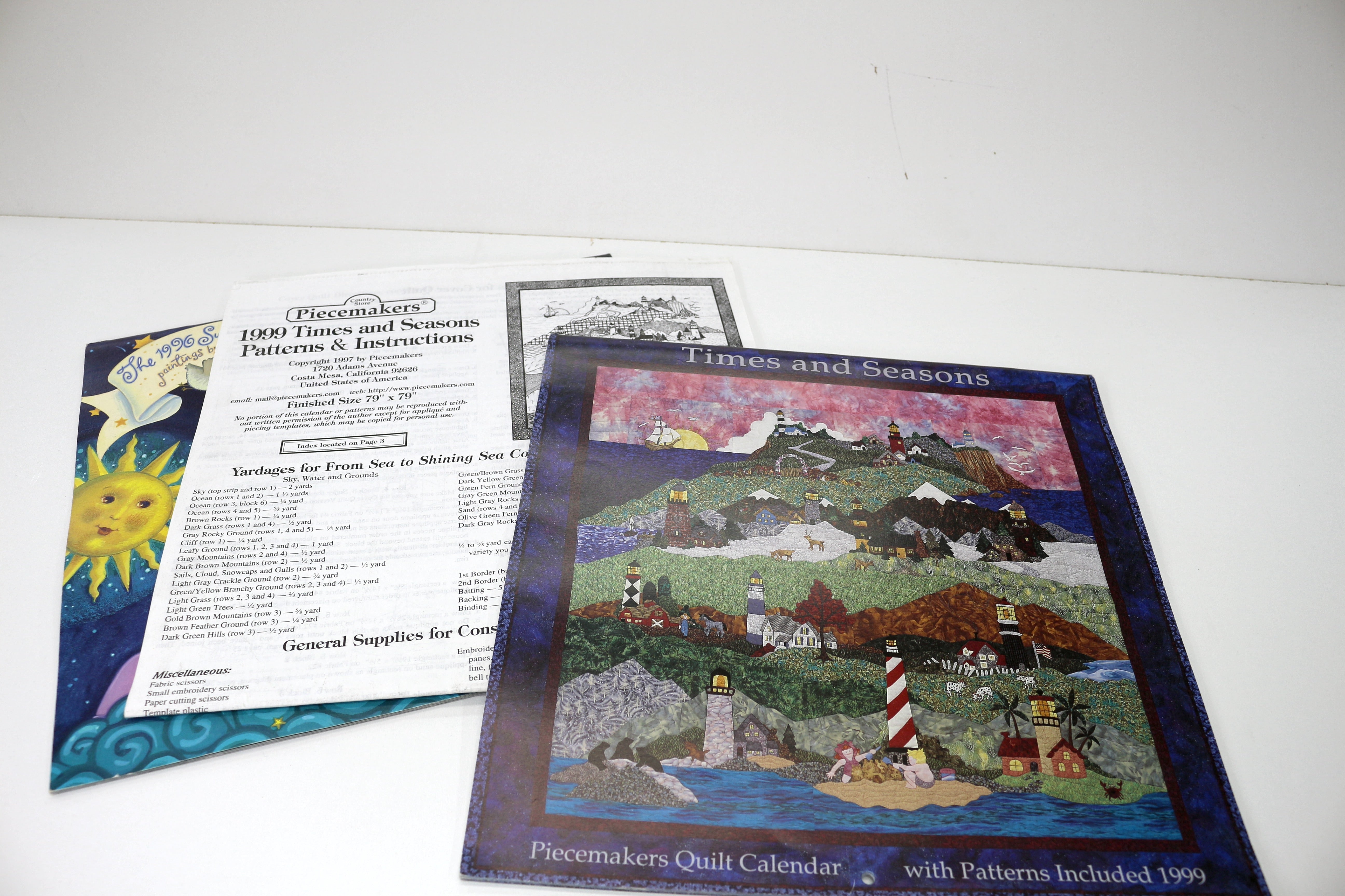 Piecemakers “Times & Seasons” Quilt Calendar Pattern Bundle – Makeropolis